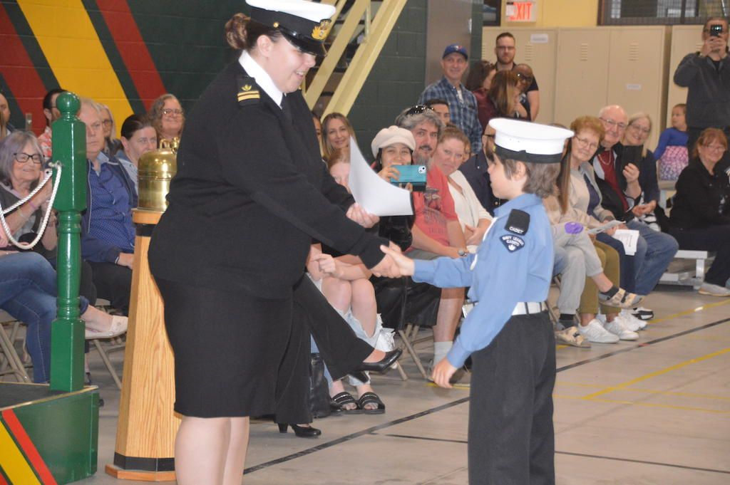Sea and Navy League cadets honoured at annual review in Sudbury ...