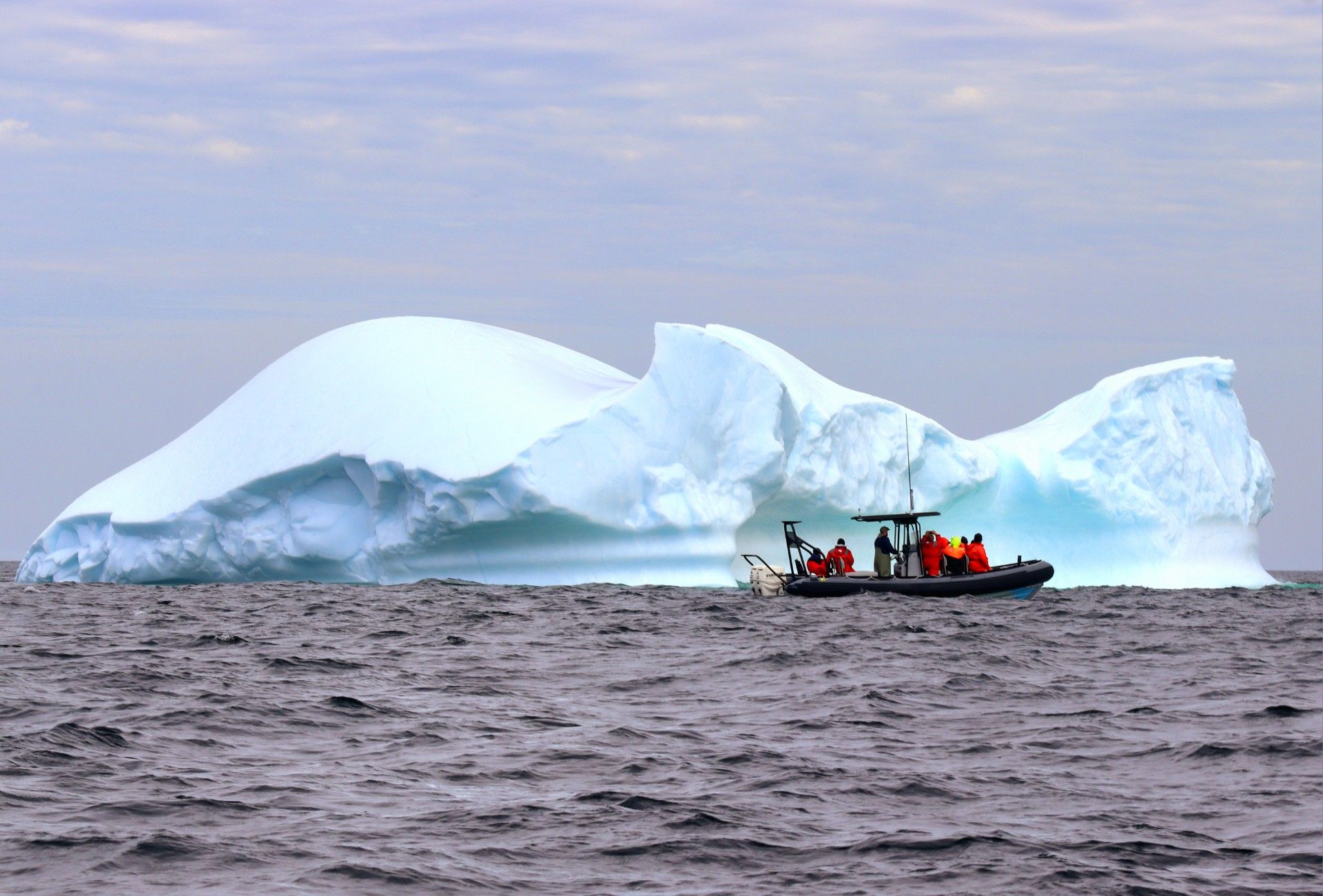 First glimpse of ‘impressive spiky iceberg’ frozen in the memory bank ...