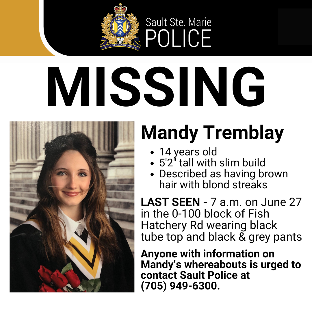 Sault Ste Marie teen is missing | Sault Star