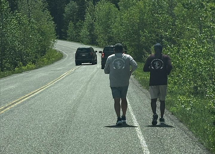 Piikani Child and Family Services complete 117-kilometre international ...