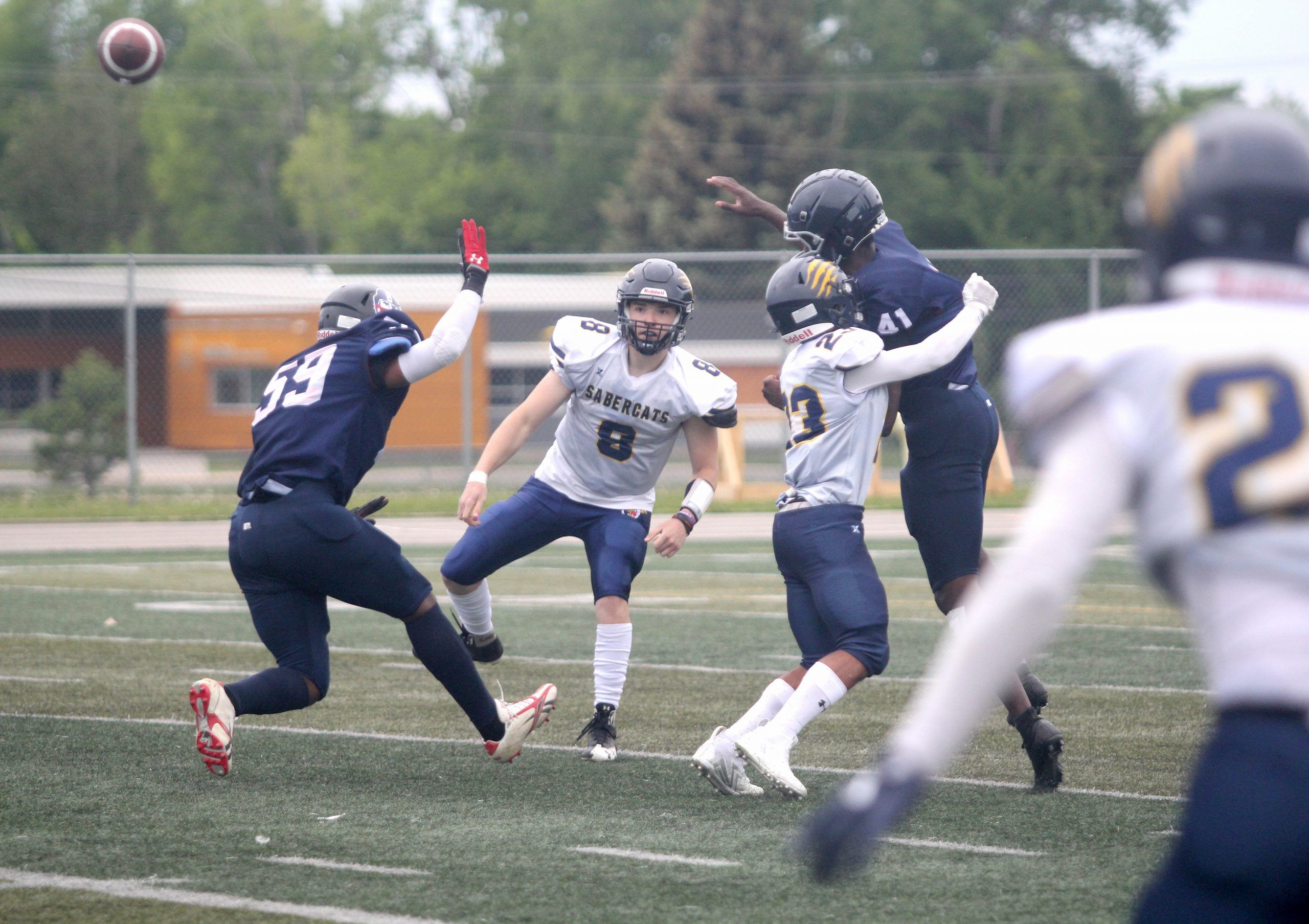 Sault Sabercats and Sudbury Spartans meet up in OSFL football action ...