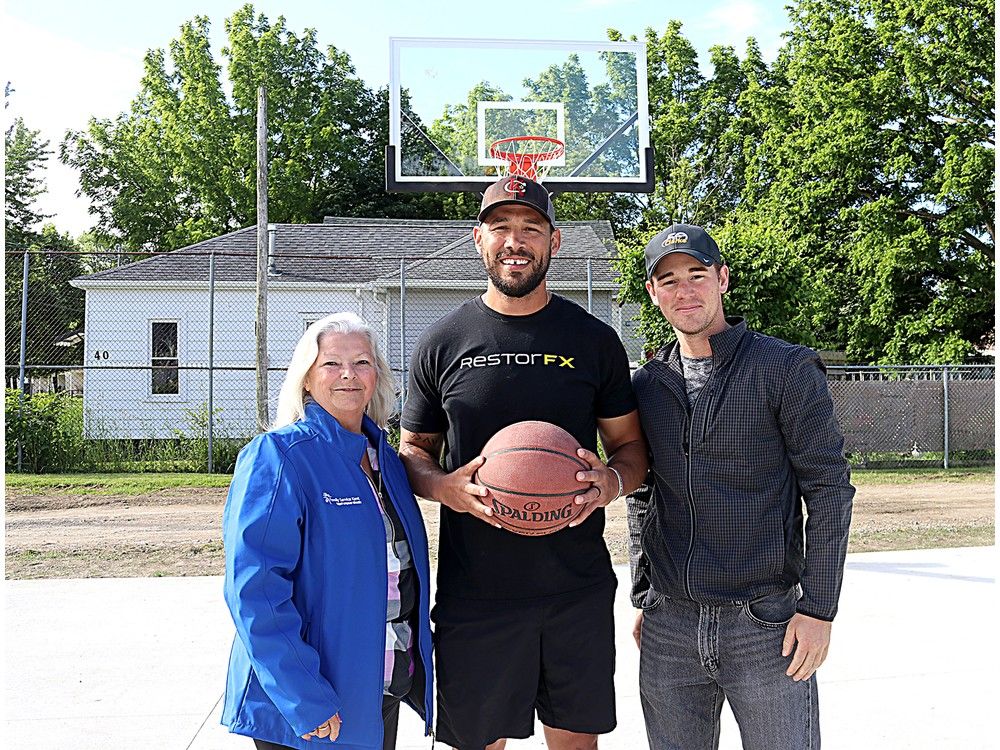 New basketball court start of Taylor Park Revitalization Project ...