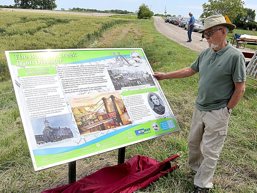 Keeping history alive: Plaque marks 1854 Jeannettes Creek train wreck ...
