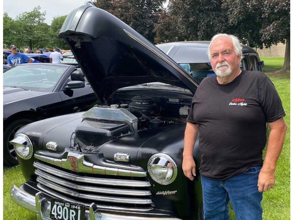 Revved up at the Cornwall Road Warriors Car Club Father's Day show ...