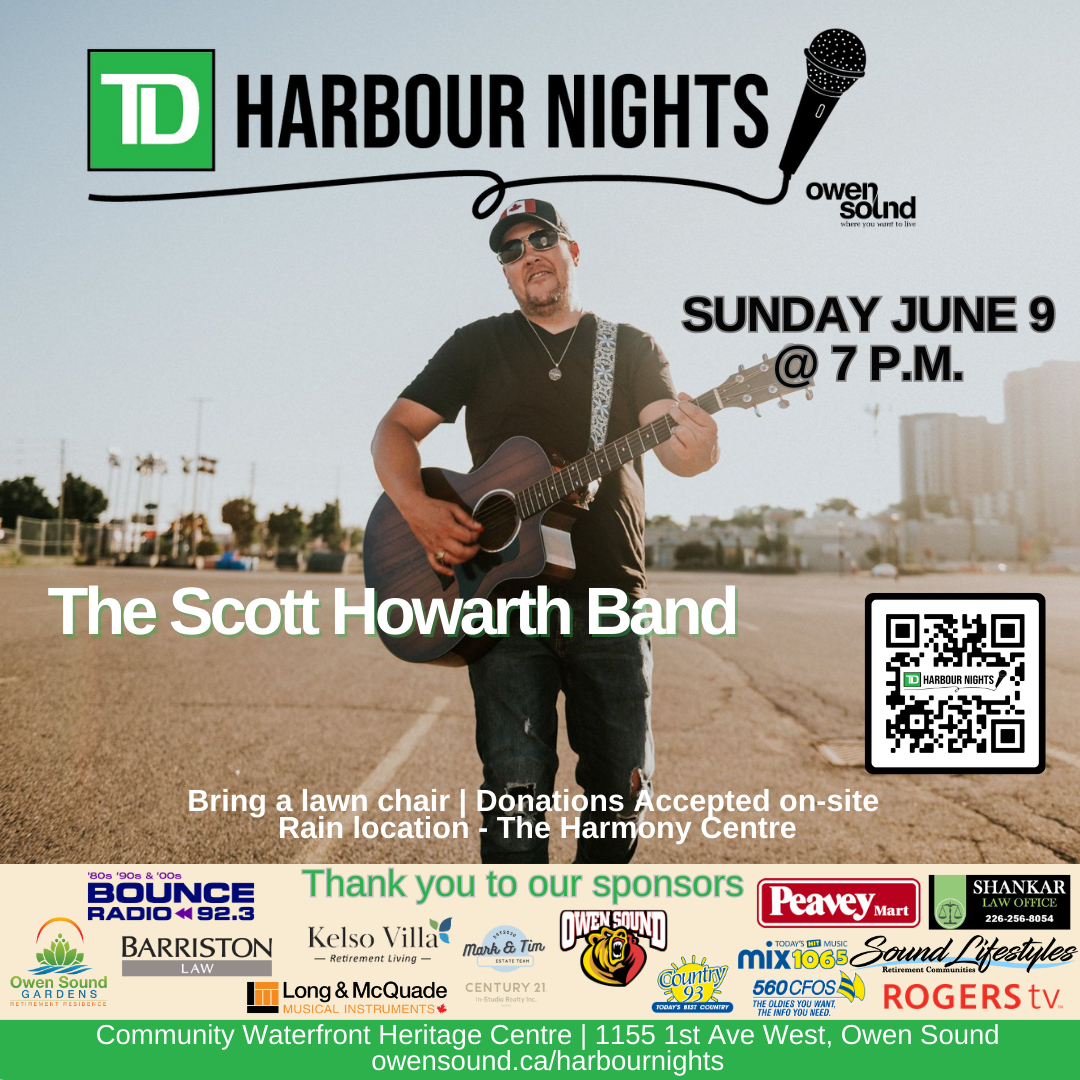 Tonight's Harbour Nights concert moves to Harmony Centre | Owen Sound ...