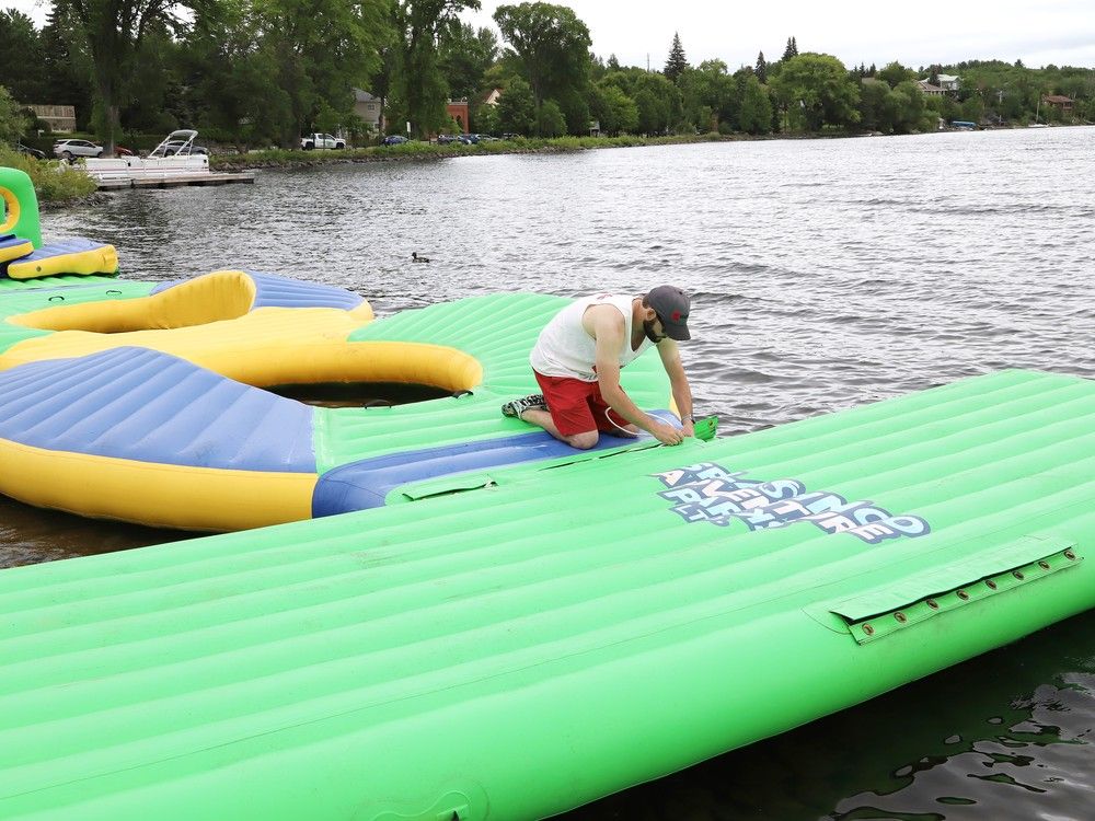 Gallery: Inflatable water park opens this weekend in Sudbury | Sudbury Star
