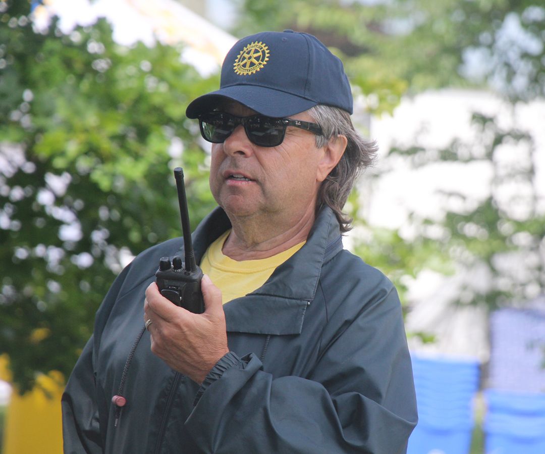 Aerial shots frame Rotaryfest prep | Sault Star