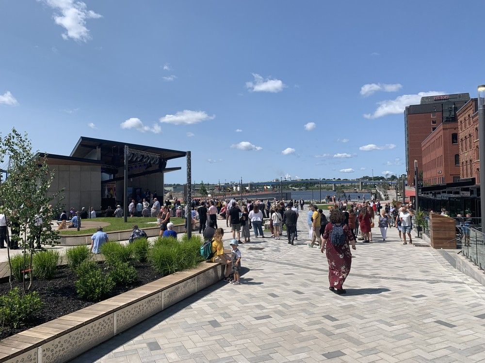 'We're finally there': City officially opens Gathering Space ...