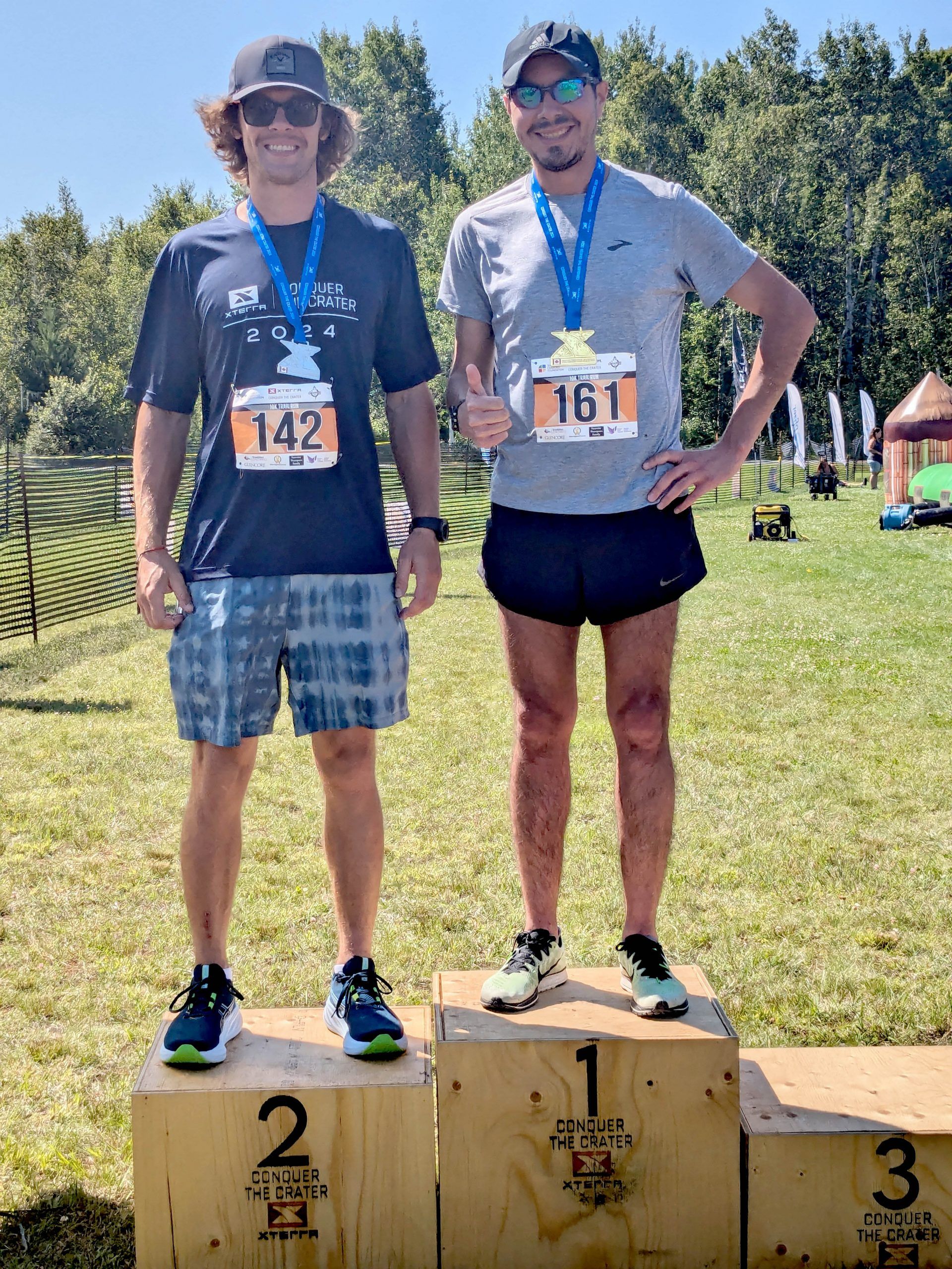 Fox-Recollet wins race, supports good cause at Conquer the Crater ...