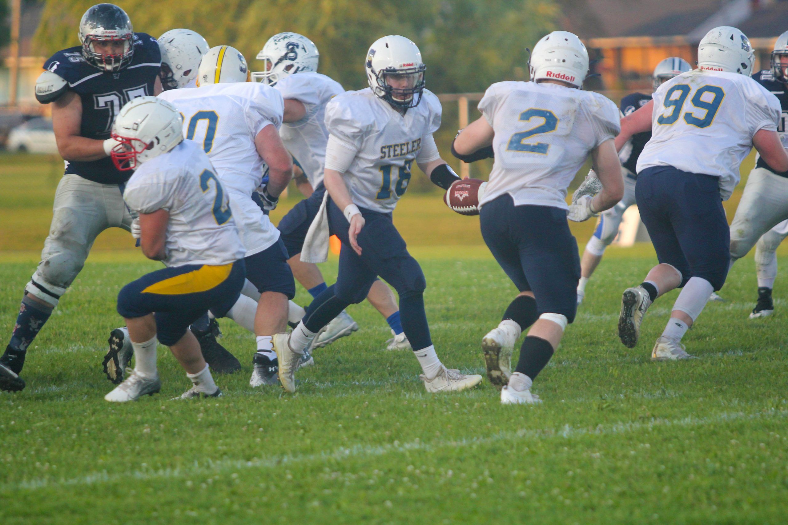 Sault STeelers lose to the Sudbury Spartans in Power5 football action ...