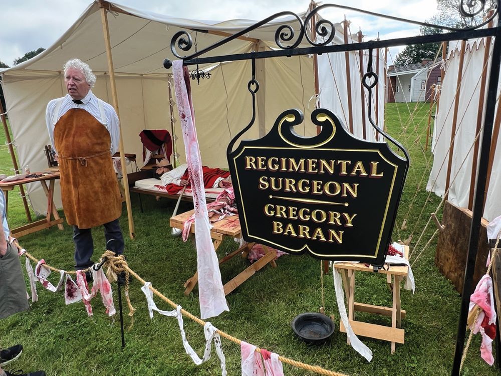 Lifelike field surgery gets double takes at re-enactment | Ontario Farmer