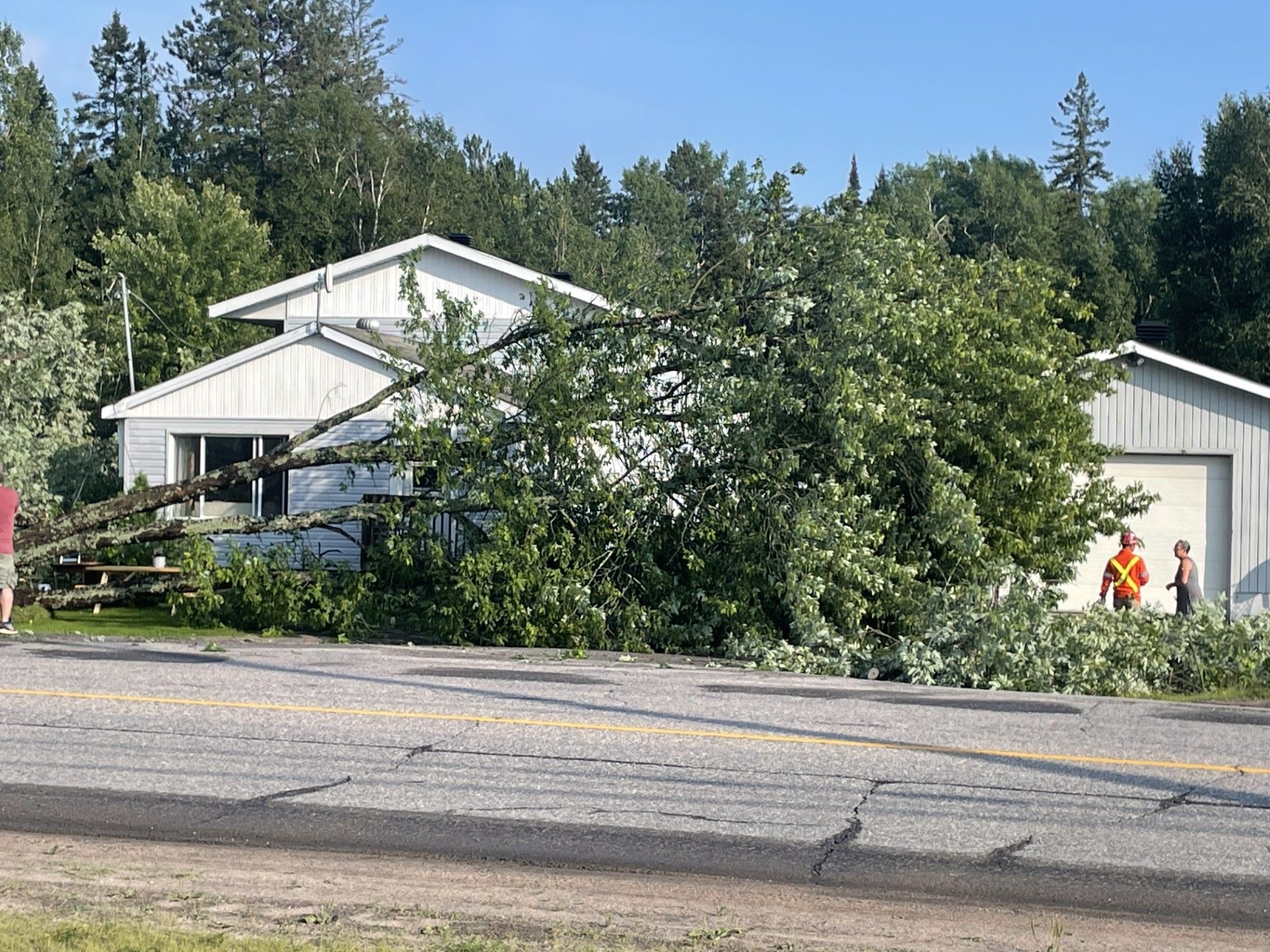 North Bay drenched by short but powerful storm | North Bay Nugget