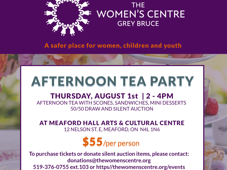 Afternoon tea at Meaford Hall on Thursday | Owen Sound Sun Times