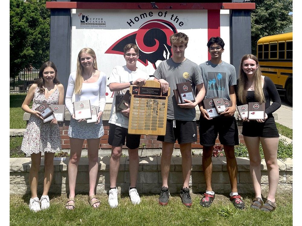 Top Red Ram athletes honoured | Brockville Recorder & Times
