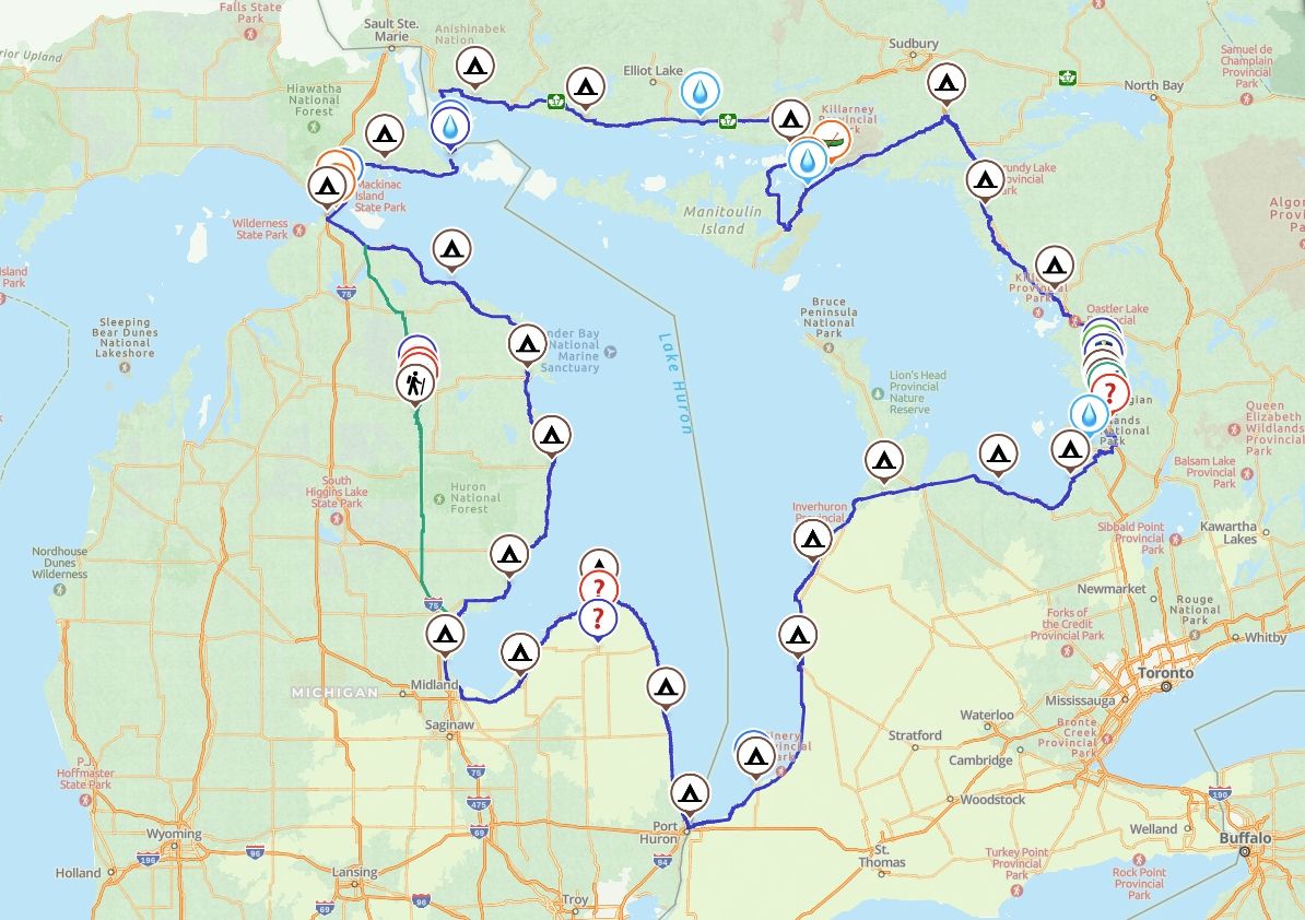 Water walkers begin journey around Lake Huron beginning July 21 ...