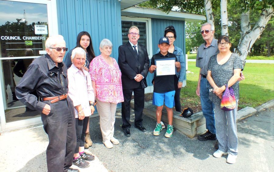 Area youth who saves girl from drowning receives bravery award | Elliot ...