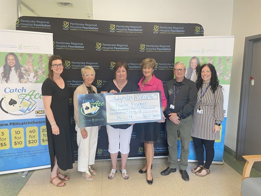 WINNER! Elusive ace caught in Pembroke Regional Hospital Foundation's ...