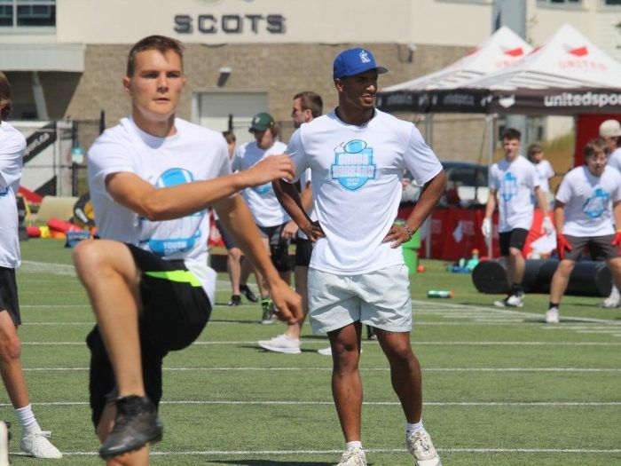 Hubbard NFL training camp supports next generation of footballers ...