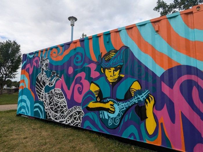 New murals mark Festival Place's 30th anniversary | Sherwood Park News