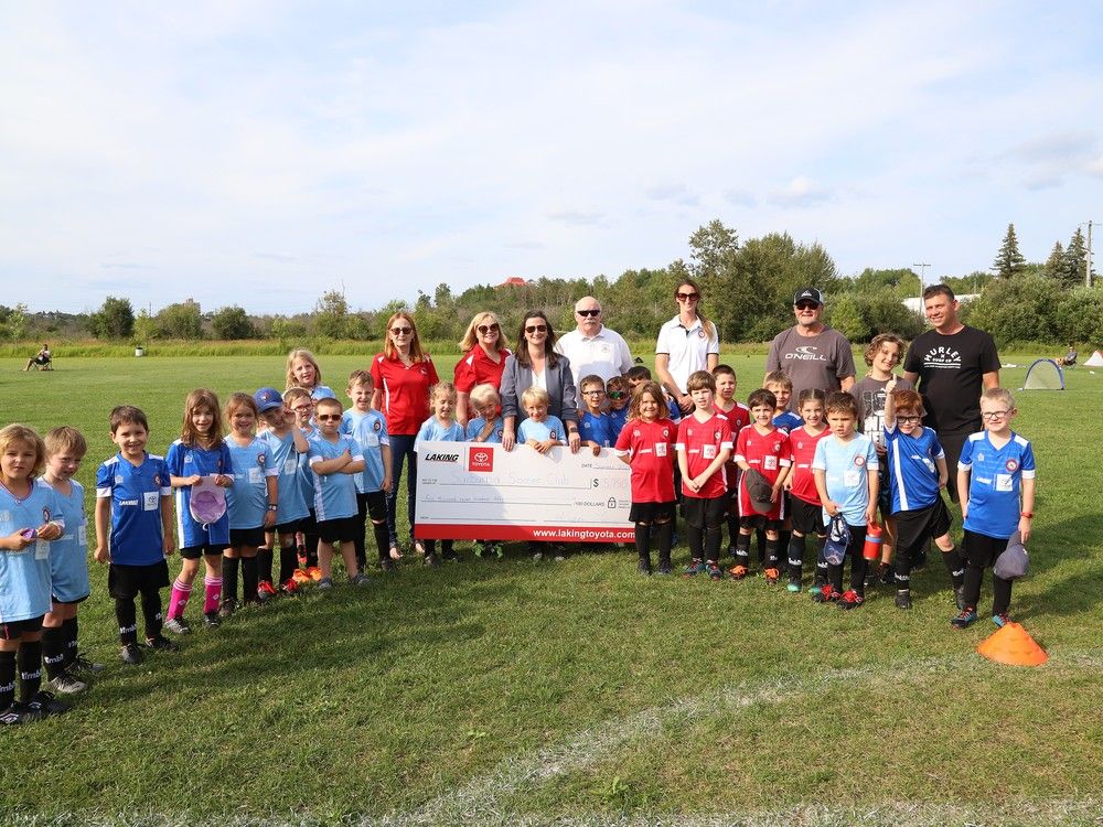 Photo: Laking Toyota supports Sudburnia Soccer Club | Sudbury Star