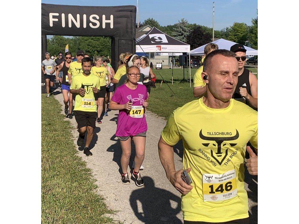 Running with the Bulls gives back to the community | St. Thomas Times ...