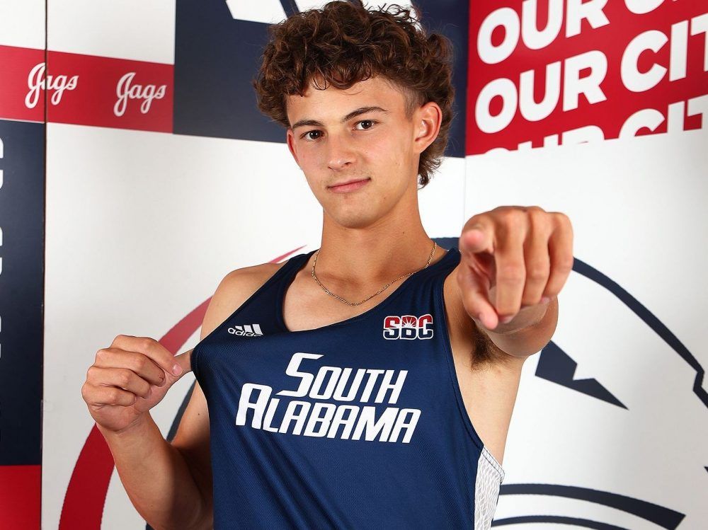 Sam Warriner signs with South Alabama track and field team | Chatham ...
