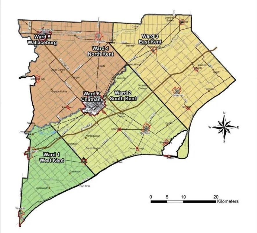 Ward boundary, council size discussion resumes Monday | Chatham Daily News