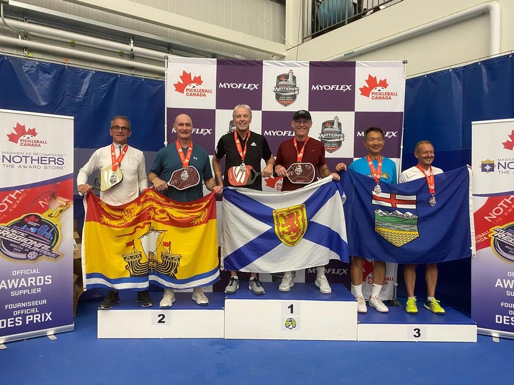 N.B. firefighter wins two medals in national pickleball championship ...