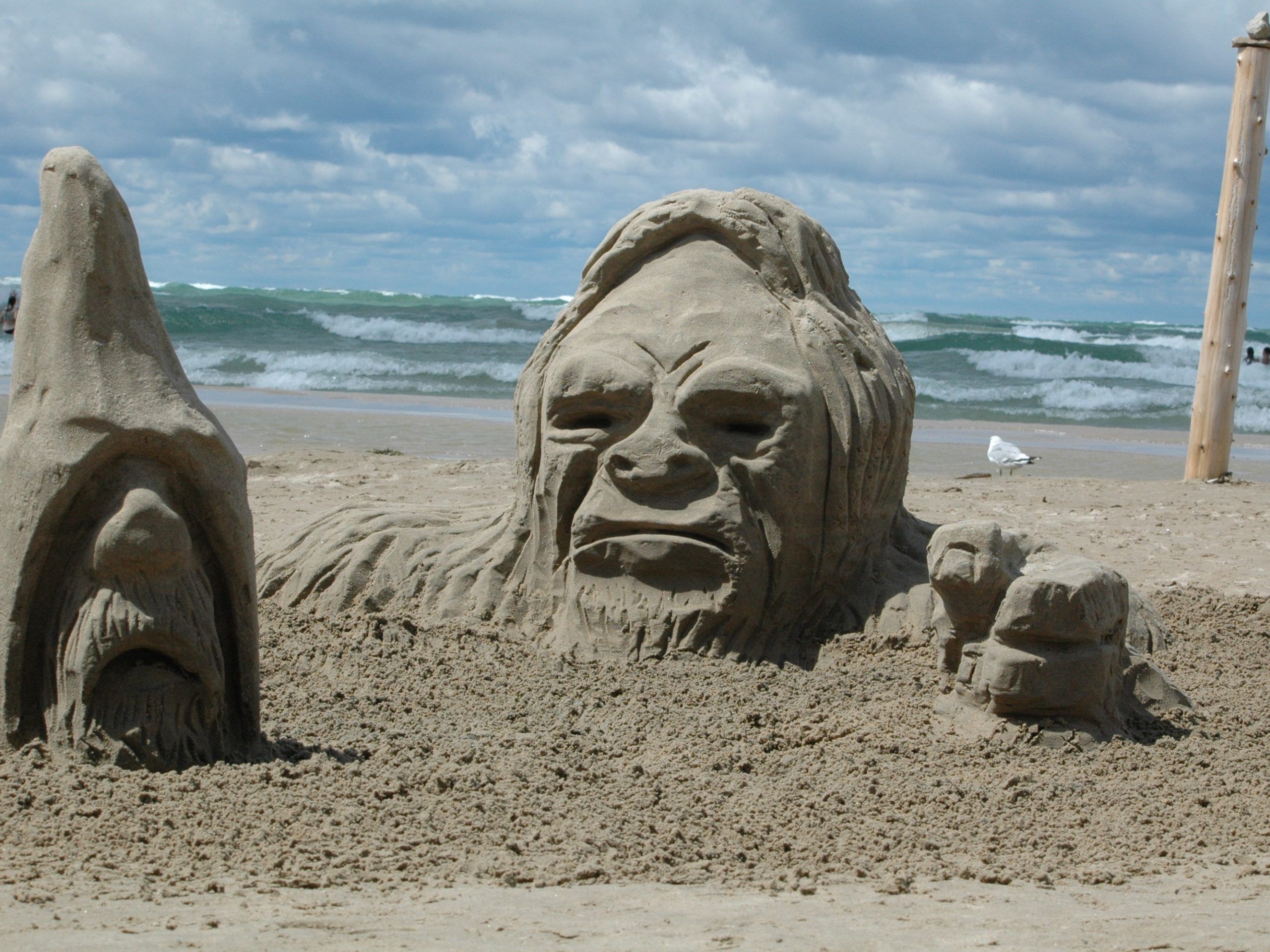 A little windy but Sandfest sculptors turn out anyway | Owen Sound Sun ...