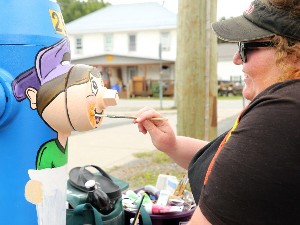 Artist's hydrant paintings are a (fire) plug for Tweed | Belleville ...