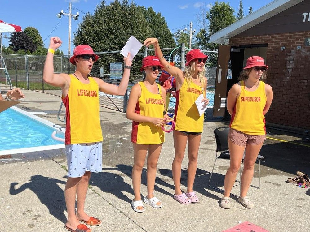 Olympic-themed events held at Cornwall's outdoor pools Wednesday ...