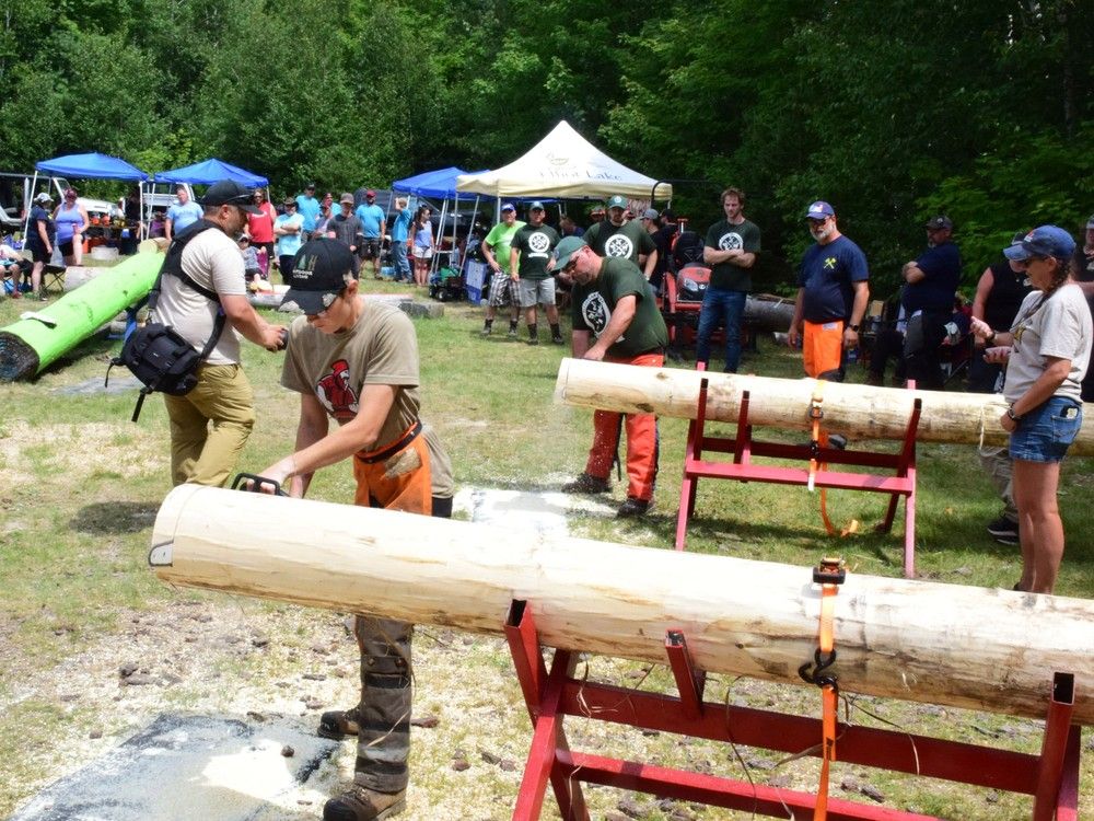 Lumberjack Days draw 2,700 to Mississagi Park | Mid-North Monitor