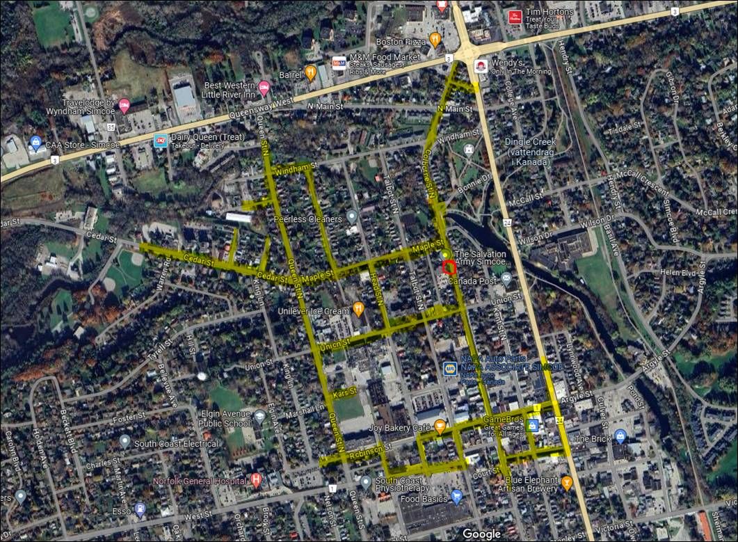 About 650 Simcoe customers left without natural gas after main damaged ...