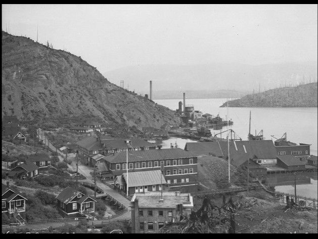 Canadian Ingenuity: Anyox, the ghost of a mining town in the mountains ...