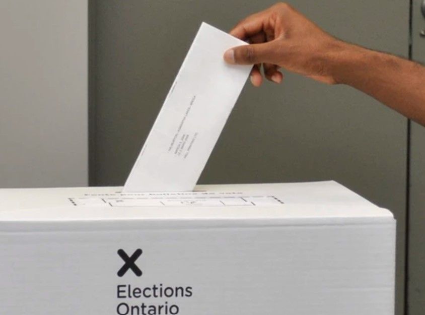Only 8.1 per cent of registered voters cast ballots in advance ...