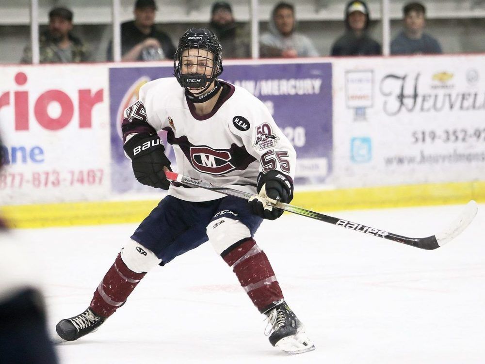 Chatham Maroons' Cruz Ferguson sizes up well | Chatham Daily News