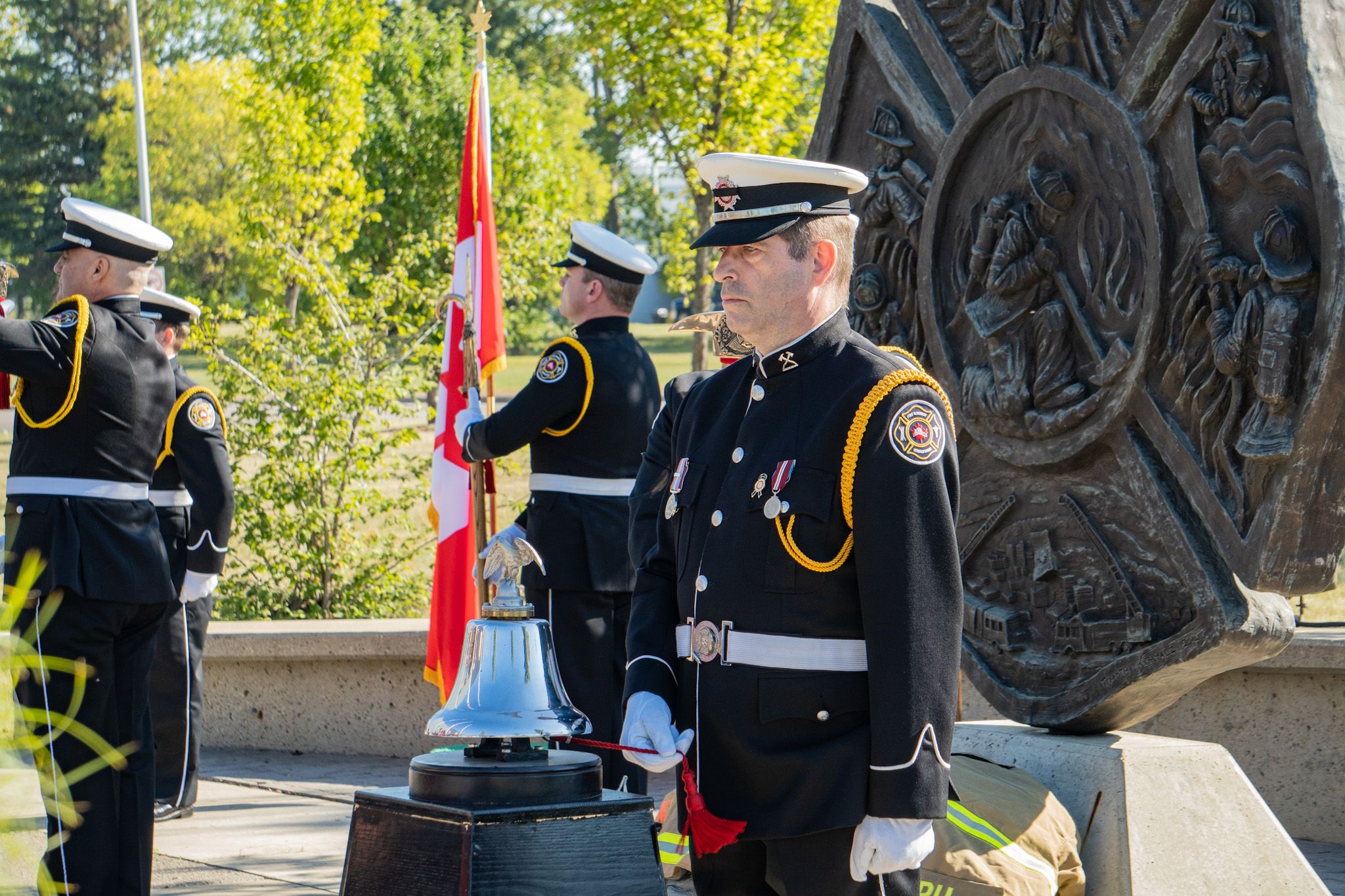 Fort McMurray firefighters honour fallen comrades at ceremony | Fort ...