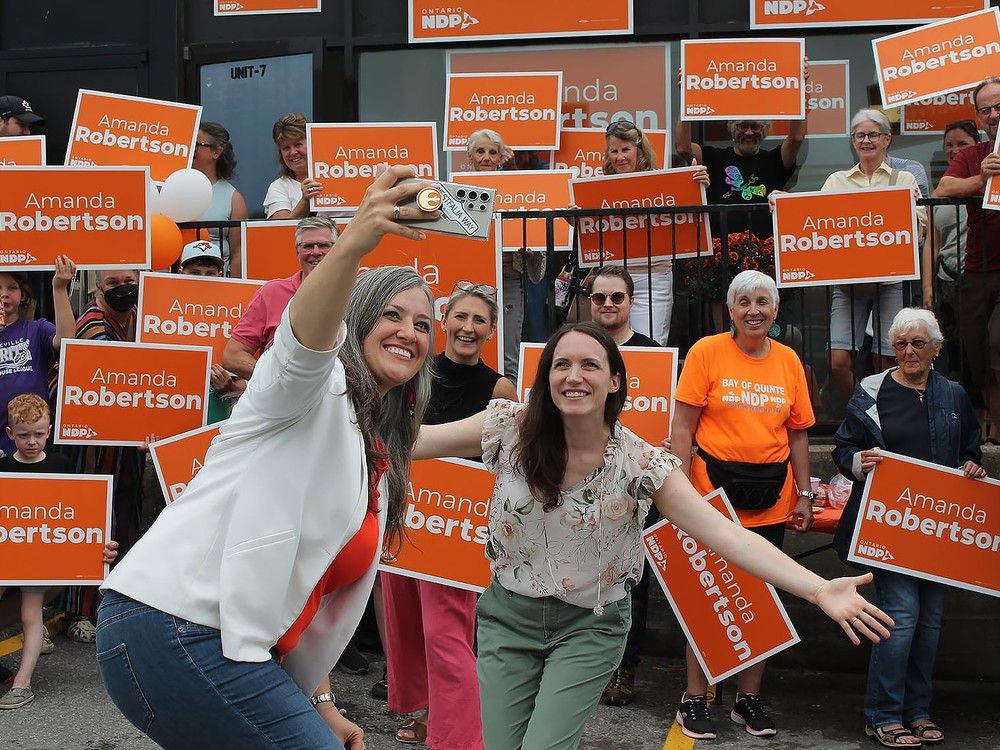 NDP's Amanda Robertson kicks off Bay of Quinte by-election campaign ...