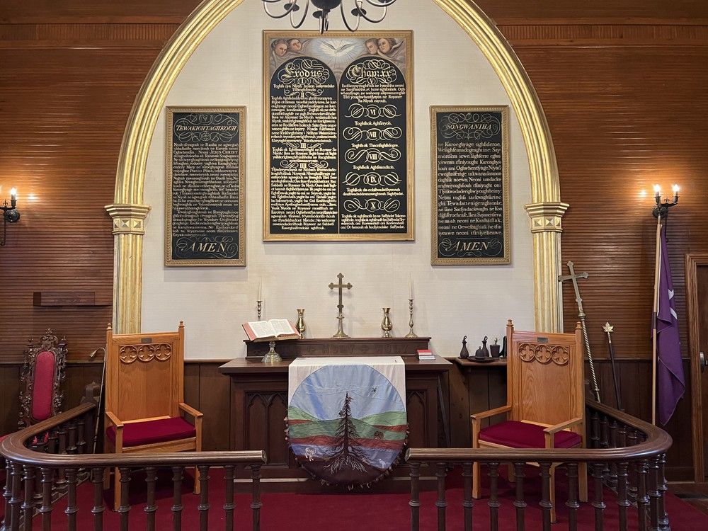 Oldest surviving church in Ontario receives royal coat of arms ...