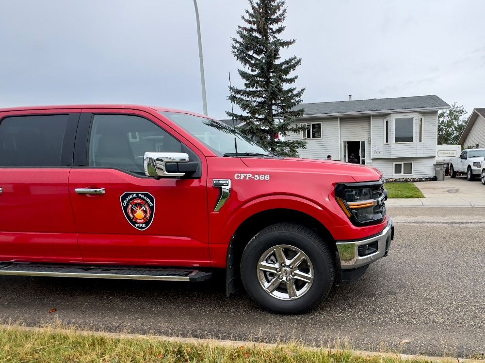 Grande Prairie Fire Department douse house fire Saturday night | Grande ...