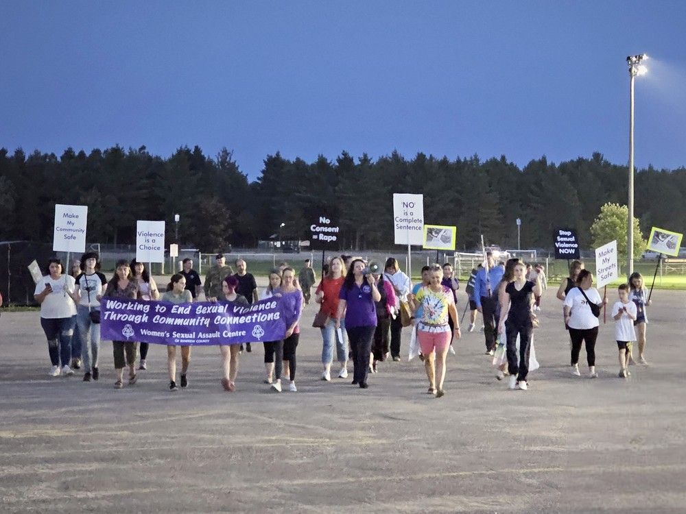 'Working toward meaningful change' - Take Back the Night rallies in ...
