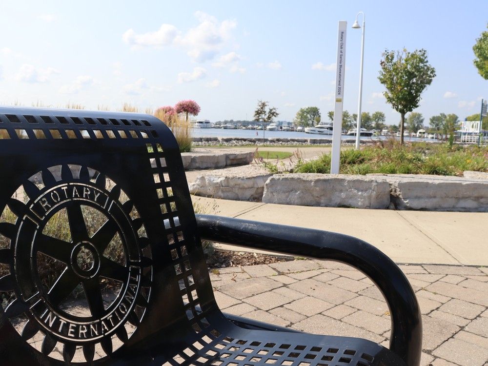 Rotary dedicating peace pole in Centennial Park | The Sarnia Observer