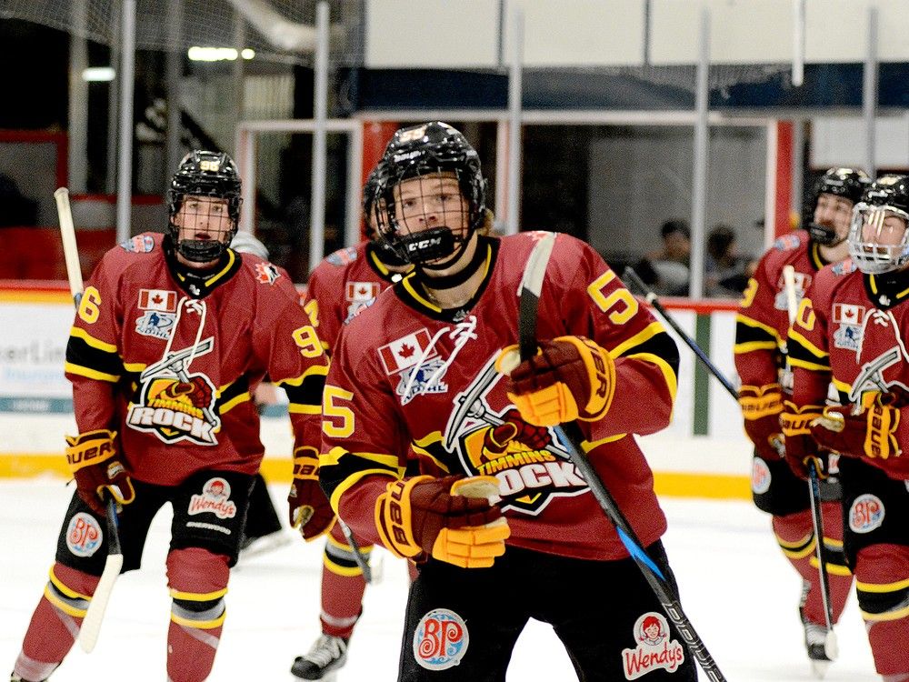 Rock blitz Storm, but Rynard carted off the ice on stretcher | North ...