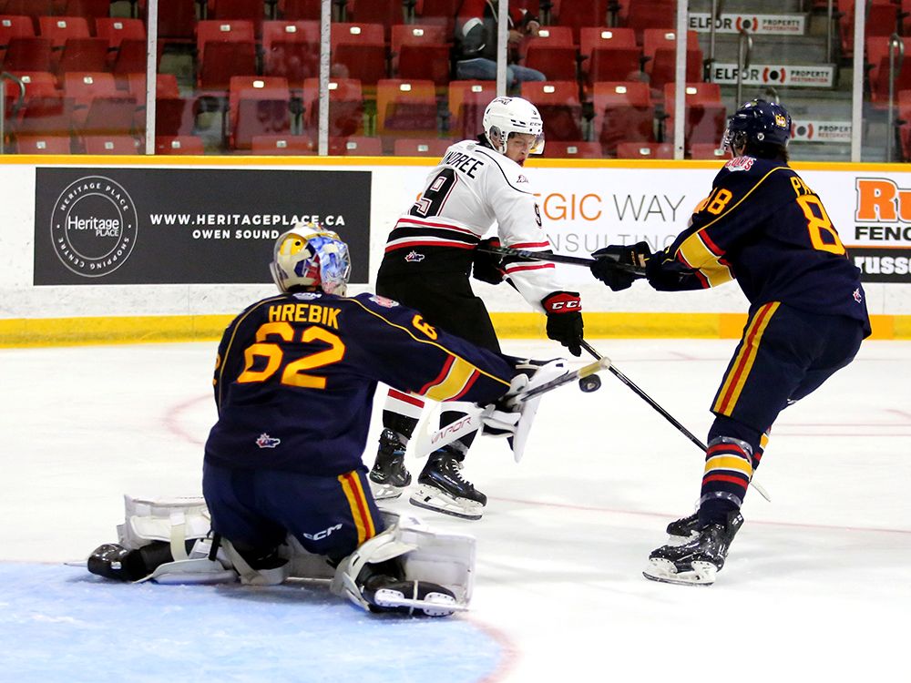 Attack top Colts in preseason home opener Wednesday | Owen Sound Sun Times
