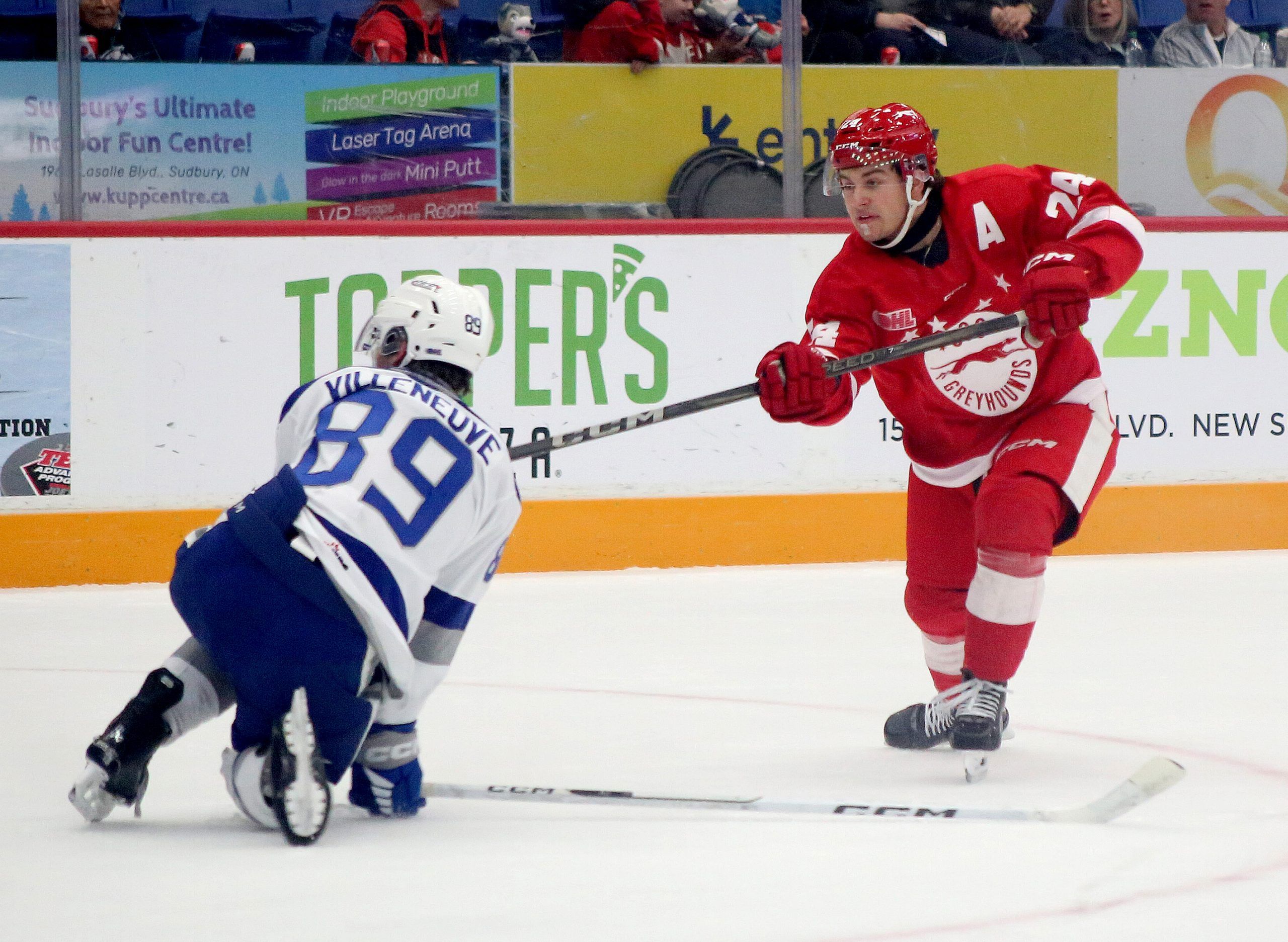 Soo Greyhounds lose to the Sudbury Wolves in OHL action | Sault Star