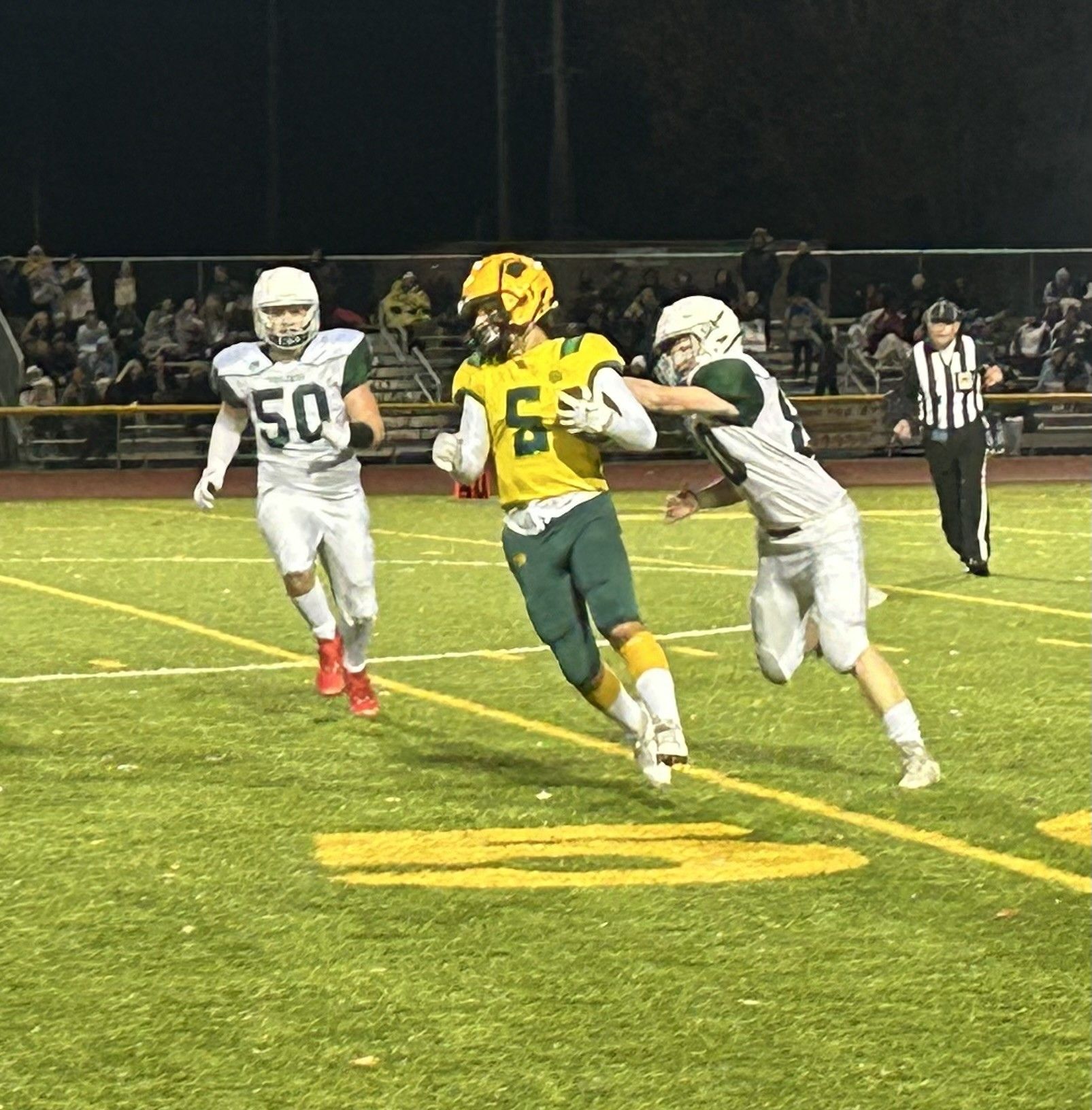Trojans beat Bears in senior football action | North Bay Nugget