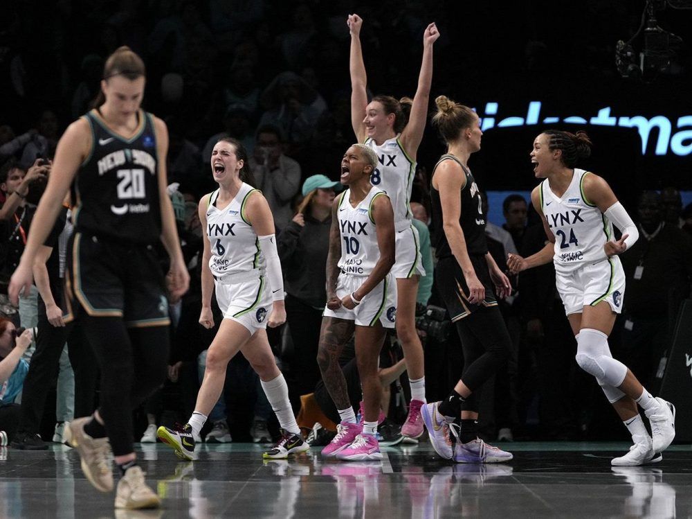 Bridget Carleton, Minnesota Lynx win wild Game 1 in WNBA Finals ...