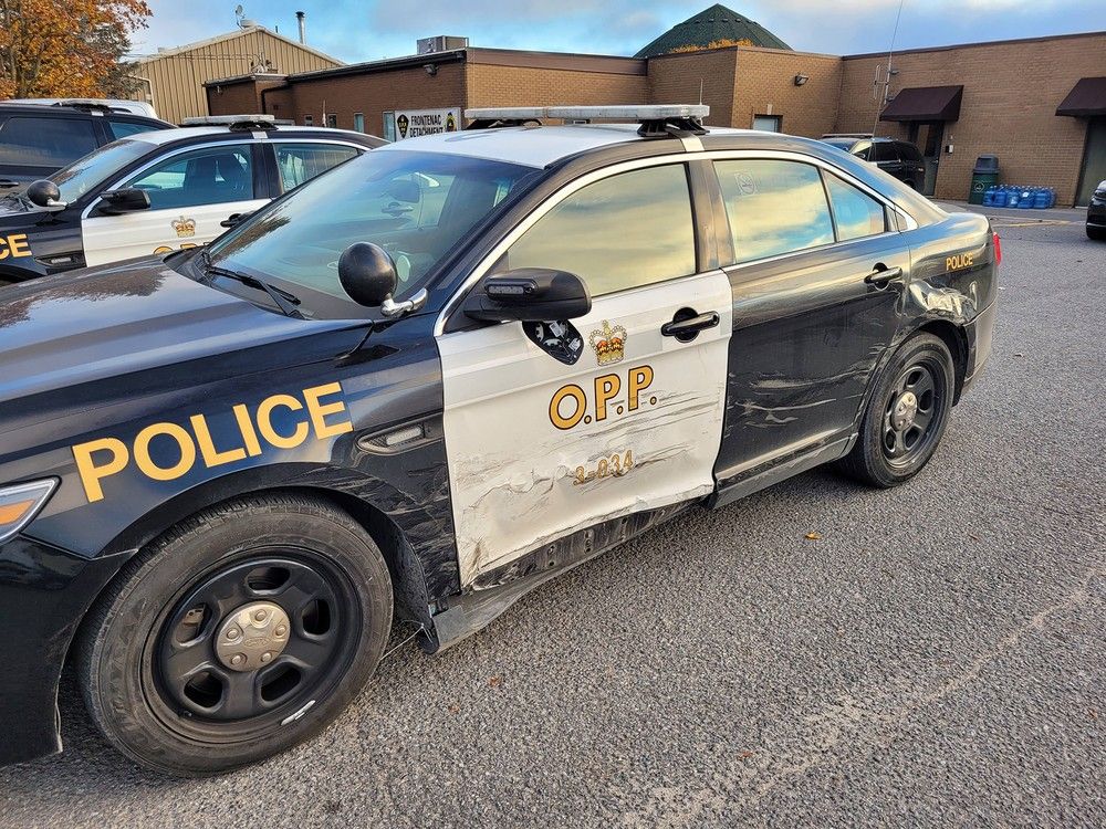 OPP in Frontenac use two cruisers to stop Kingston driver | The ...