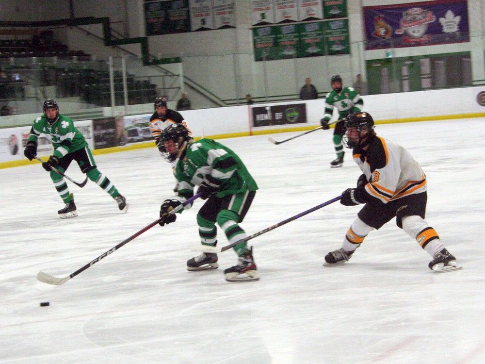 Lucan Irish storm back to defeat Exeter Hawks | Brockville Recorder & Times