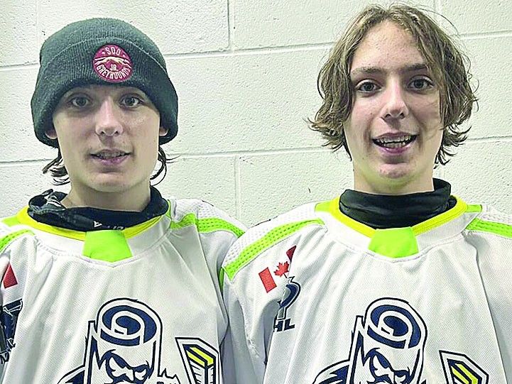 Oh brother! Hallett twins left home to play hockey up in Kapuskasing ...